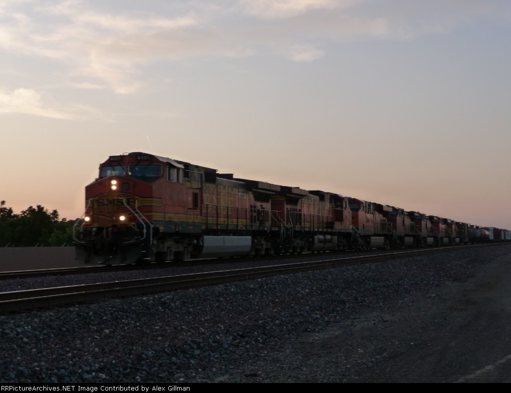 BNSF 4491 East